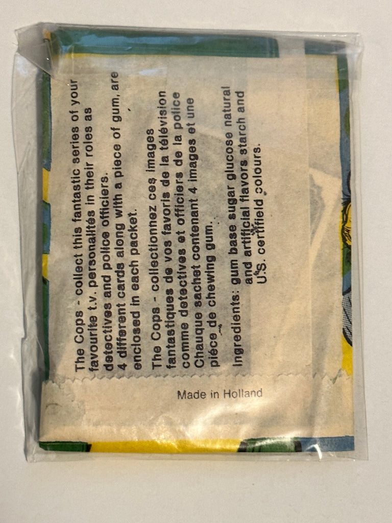 The Cops TV show cards pack from Holland 1976 – Fastball Collectibles