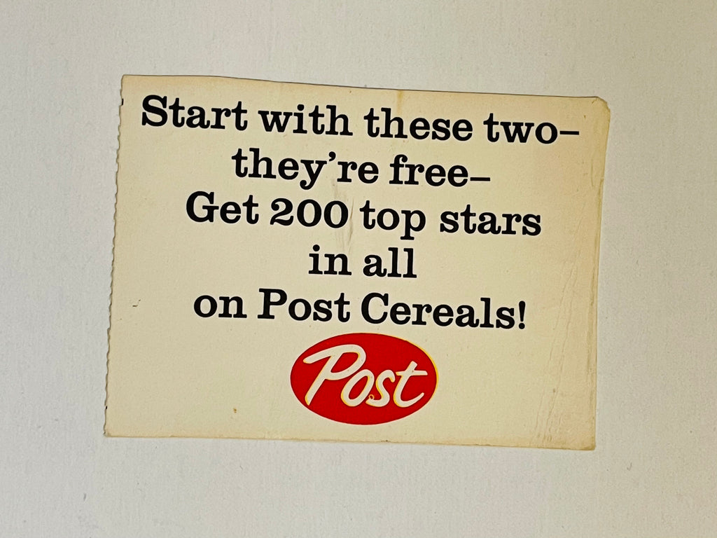 Mickey Mantle Post Cereal original high grade baseball card 1962 ...