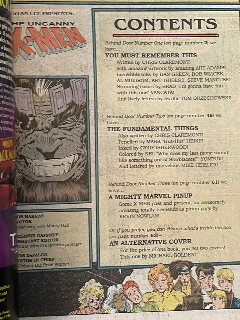 X-Men Annual #14 first Gambit Cameo – Fastball Collectibles