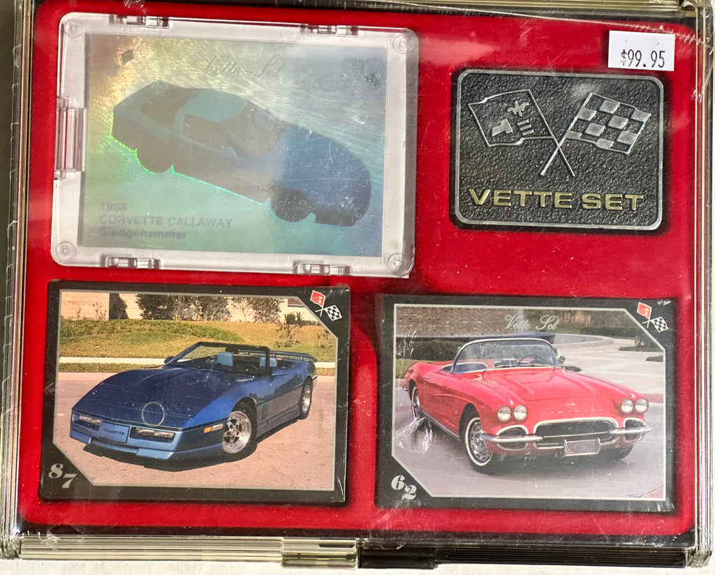 Vette Set rare factory sealed cards Corvette set with rare hologram ca ...