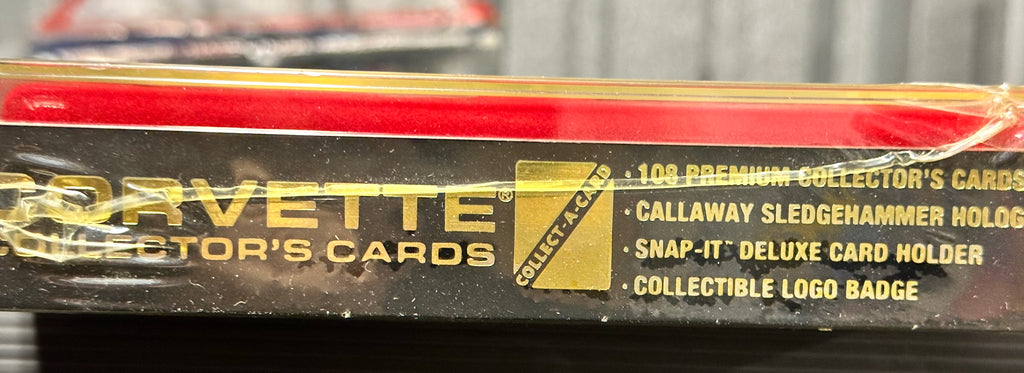 Vette Set rare factory sealed cards Corvette set with rare hologram ca ...