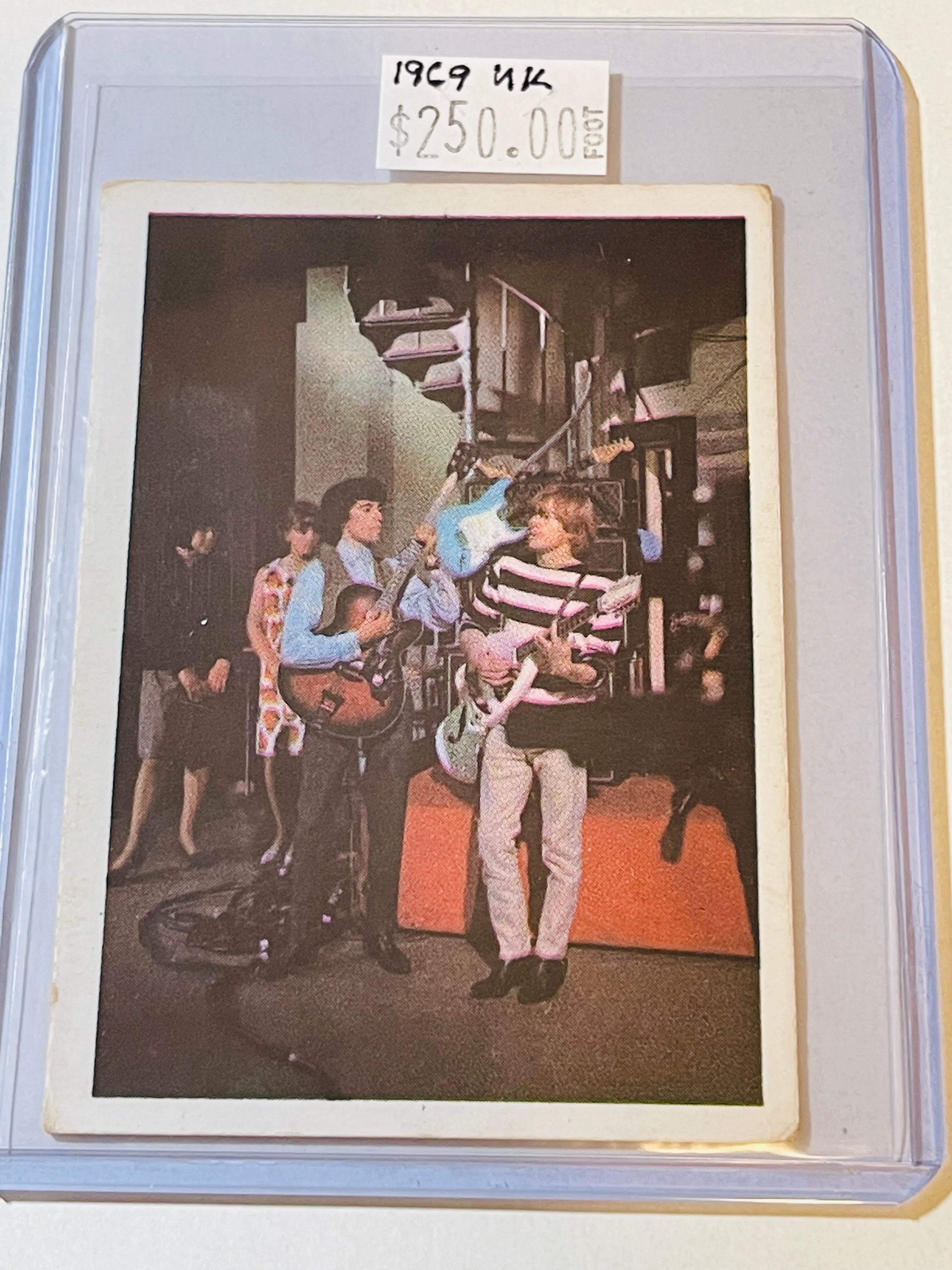 The Rolling Stones rare ABC vintage card 1969 – Fastball Collectibles