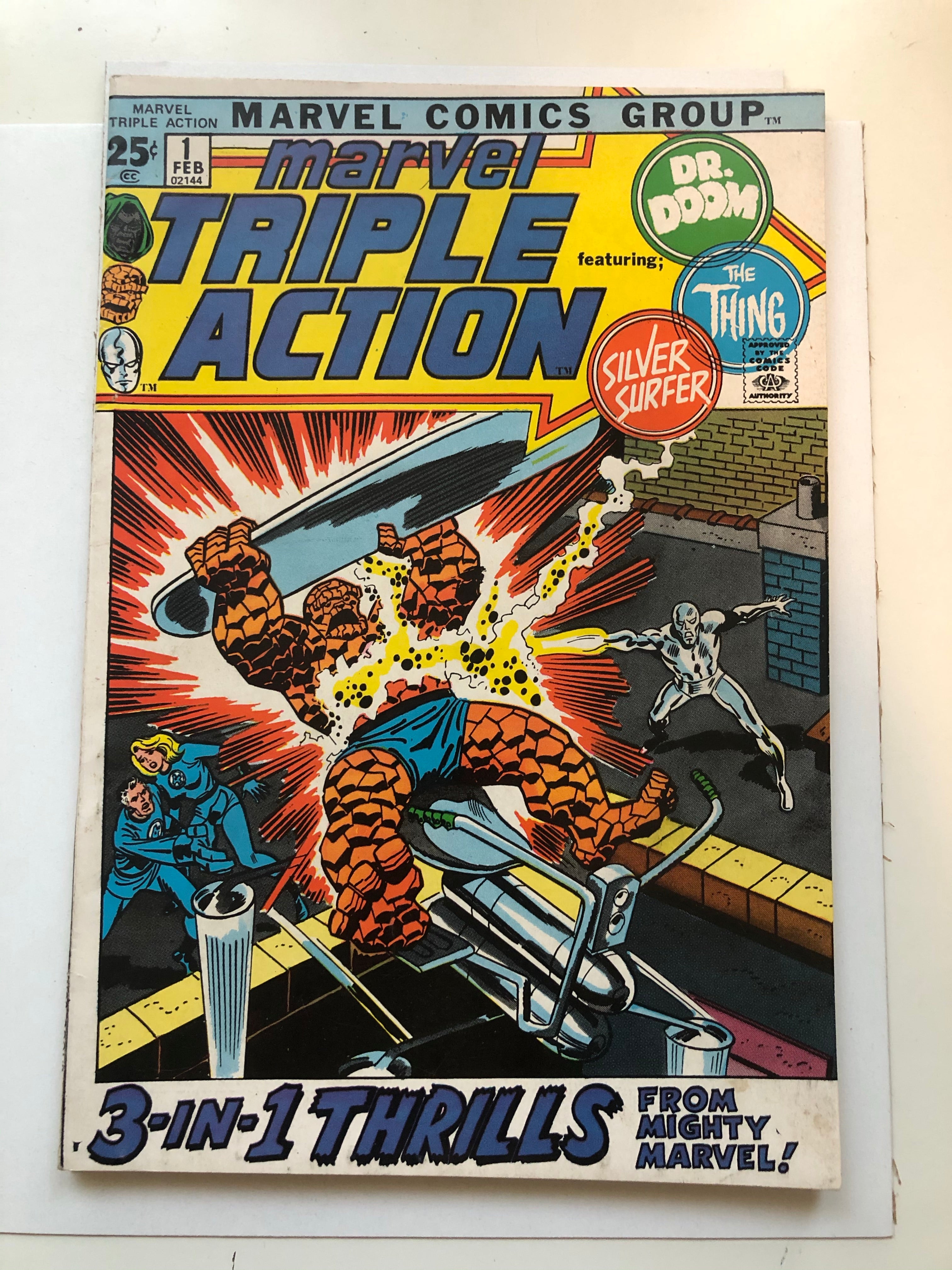 Marvel Triple Action #1 comic book – Fastball Collectibles