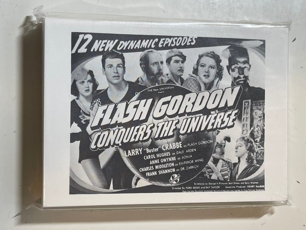 Flash Gordon TV show rare series 2 limited issued cards set 1990 ...